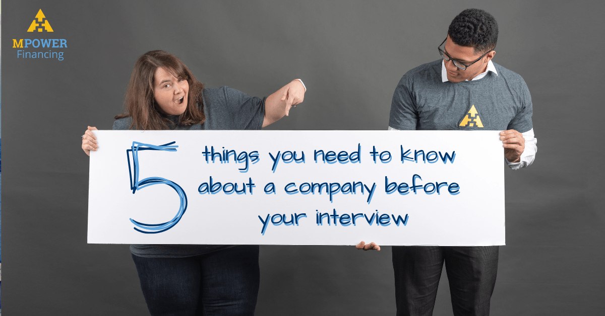 5 Things To Know About a Company Before the Interview | MPOWER Financing