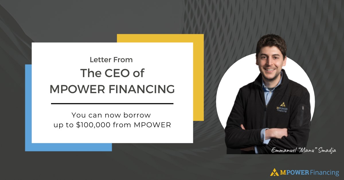 A Letter From the CEO of MPOWER Financing | MPOWER Financing